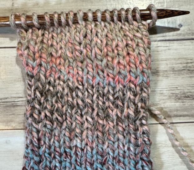 Sampler Scarf Knitting Pattern: An Easy Way to Learn to Knit - Our ...