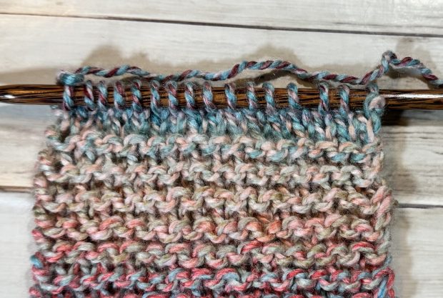 Sampler Scarf Knitting Pattern: An Easy Way to Learn to Knit - Our ...
