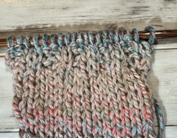 Sampler Scarf Knitting Pattern: An Easy Way to Learn to Knit - Our ...