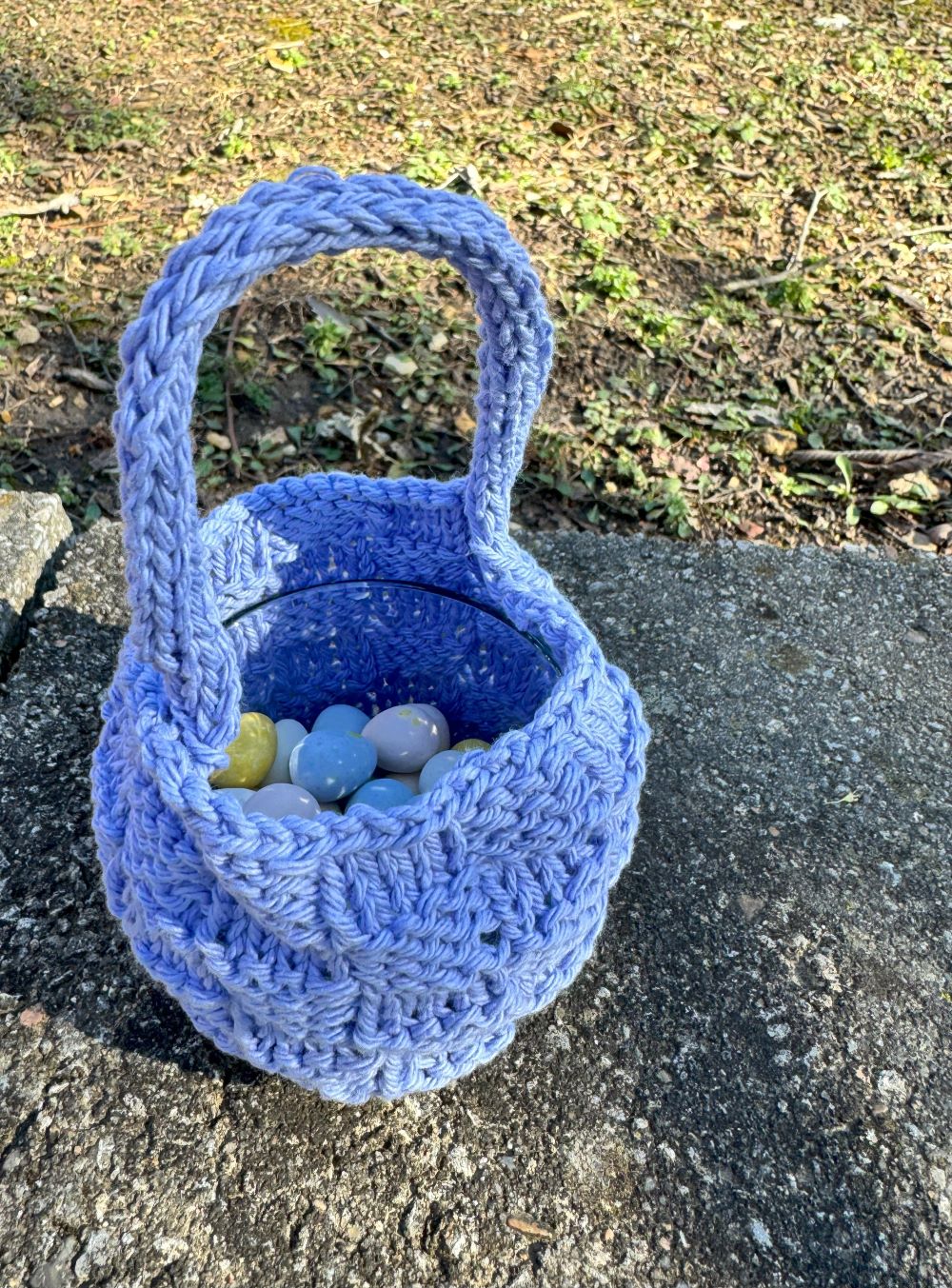 Little Easter Basket Knitting Pattern - Our Daily Craft