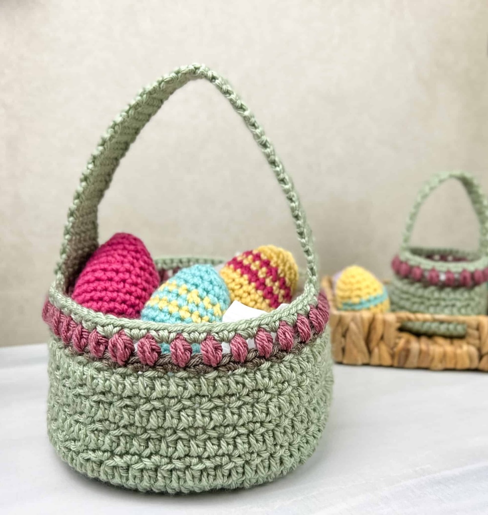 Crochet Easter Basket Patterns - Our Daily Craft