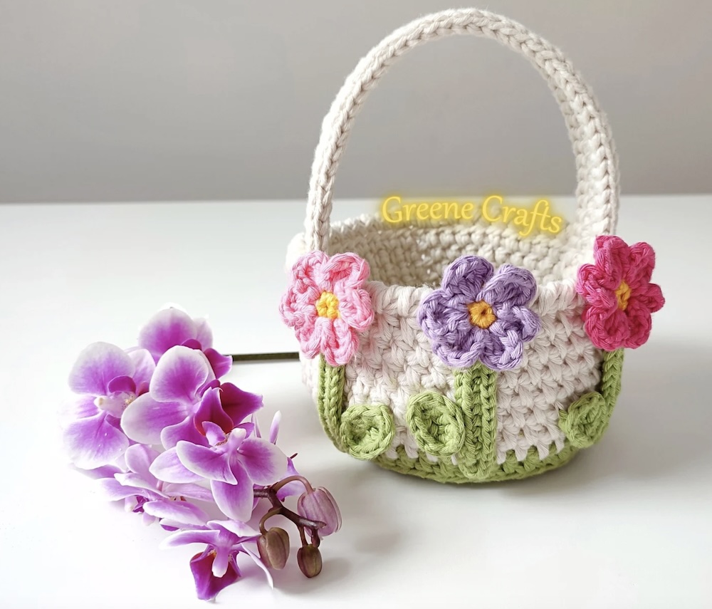 Crochet Easter Basket Patterns - Our Daily Craft