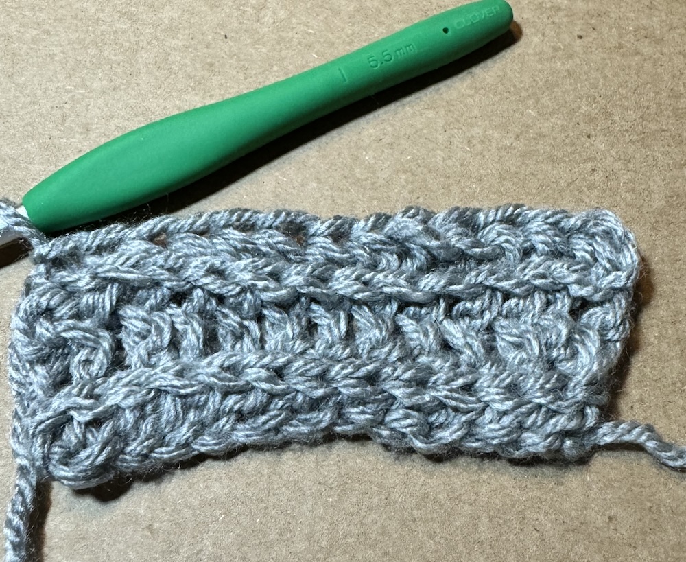 How to Work Third Loop Half Double Crochet - Our Daily Craft