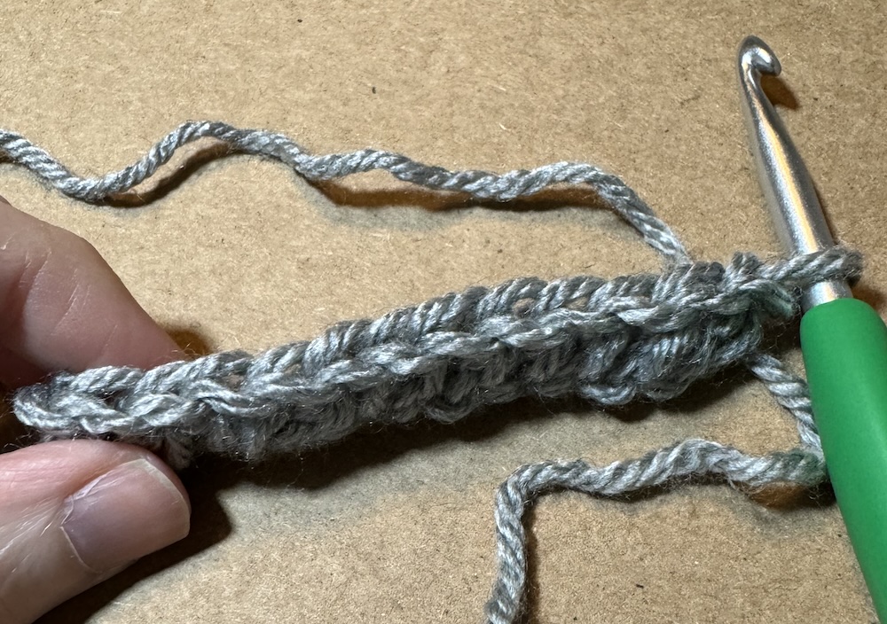 How to Work Third Loop Half Double Crochet - Our Daily Craft