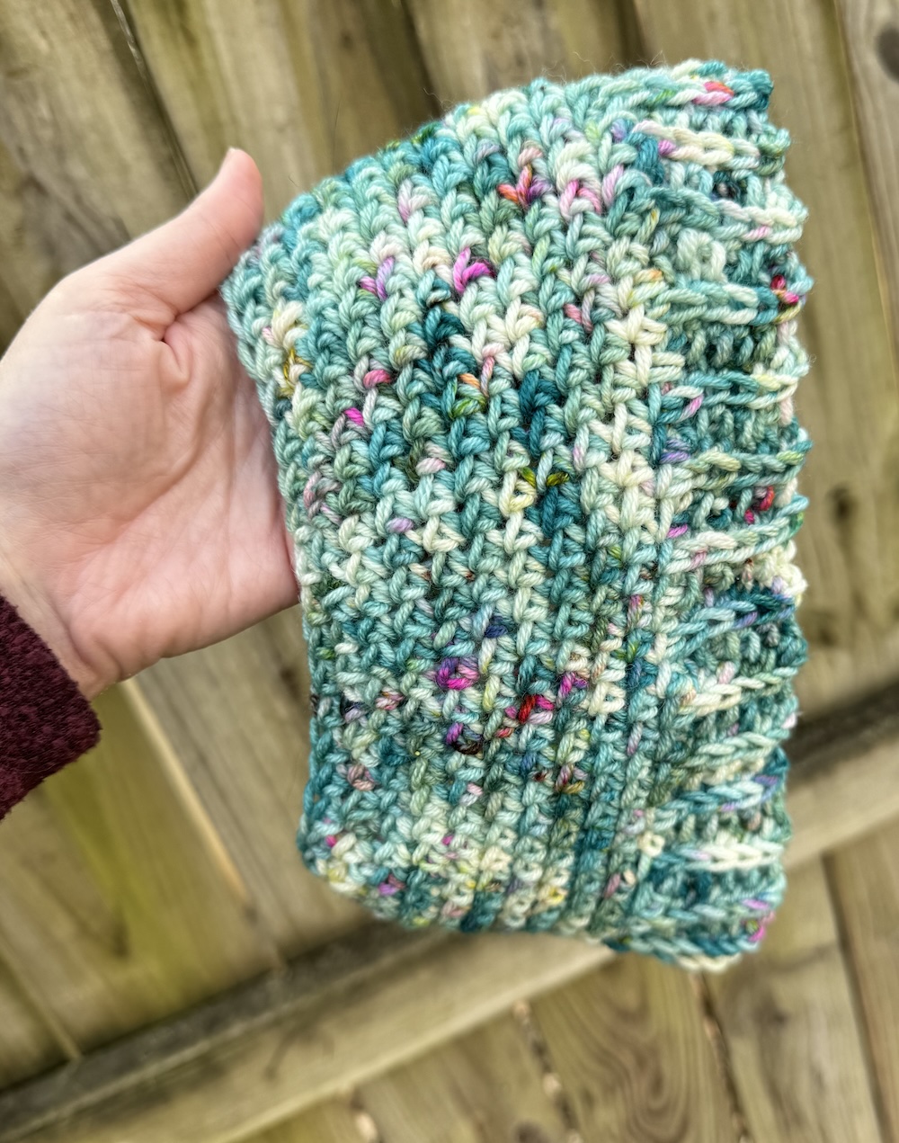 Eureka Messy Bun Hat Crochet Pattern - Our Daily Craft