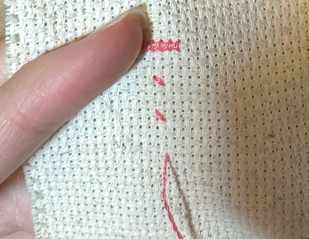 Special Cross Stitches: Partial Stitches and Back Stitch - Our Daily Craft