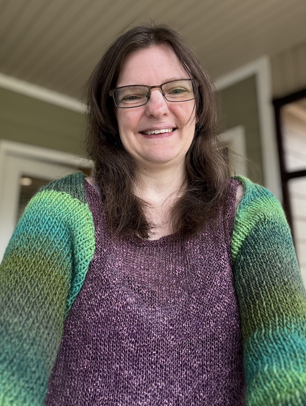 Sentro Knit Shrug - How to Knit a Shrug on a Circular Knitting Machine ...