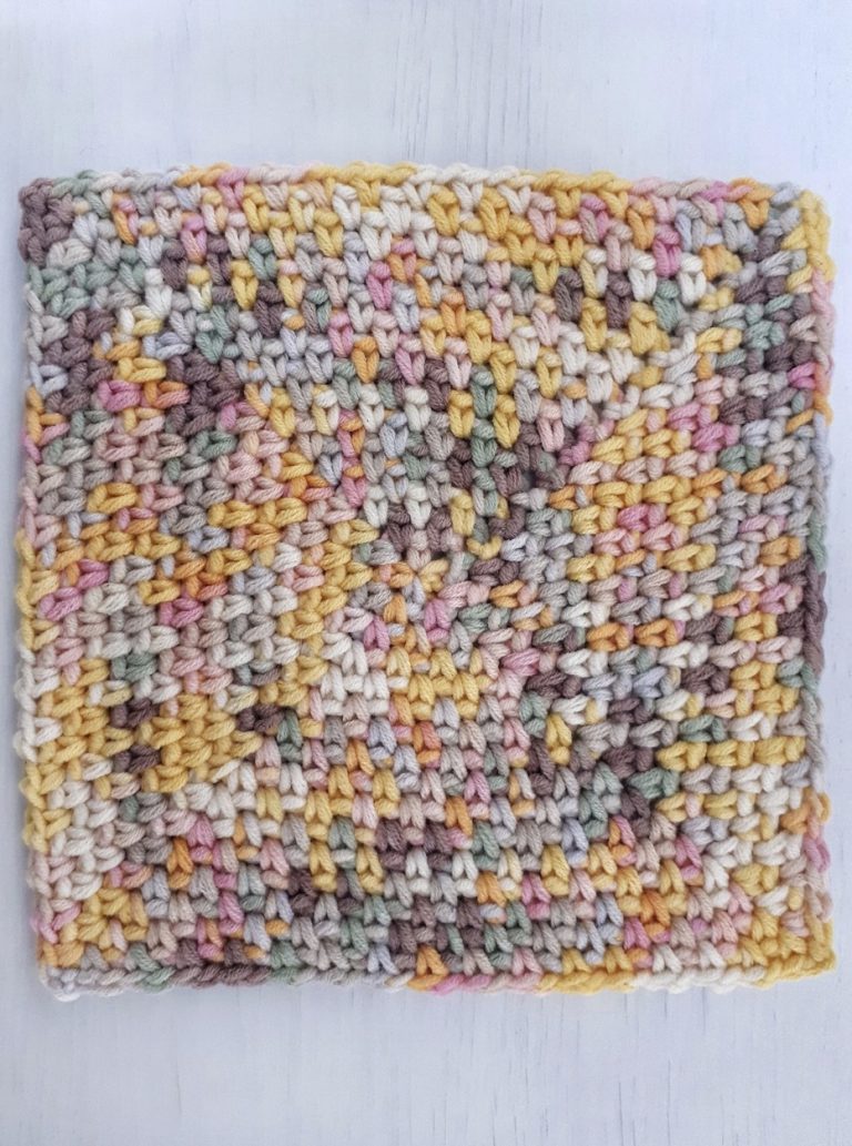 How to Crochet Moss Stitch - Our Daily Craft