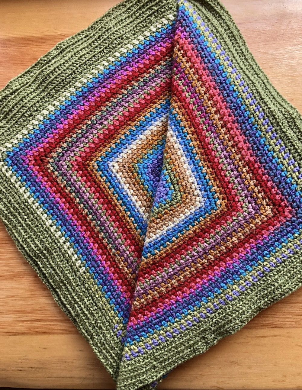 How to Crochet Moss Stitch - Our Daily Craft