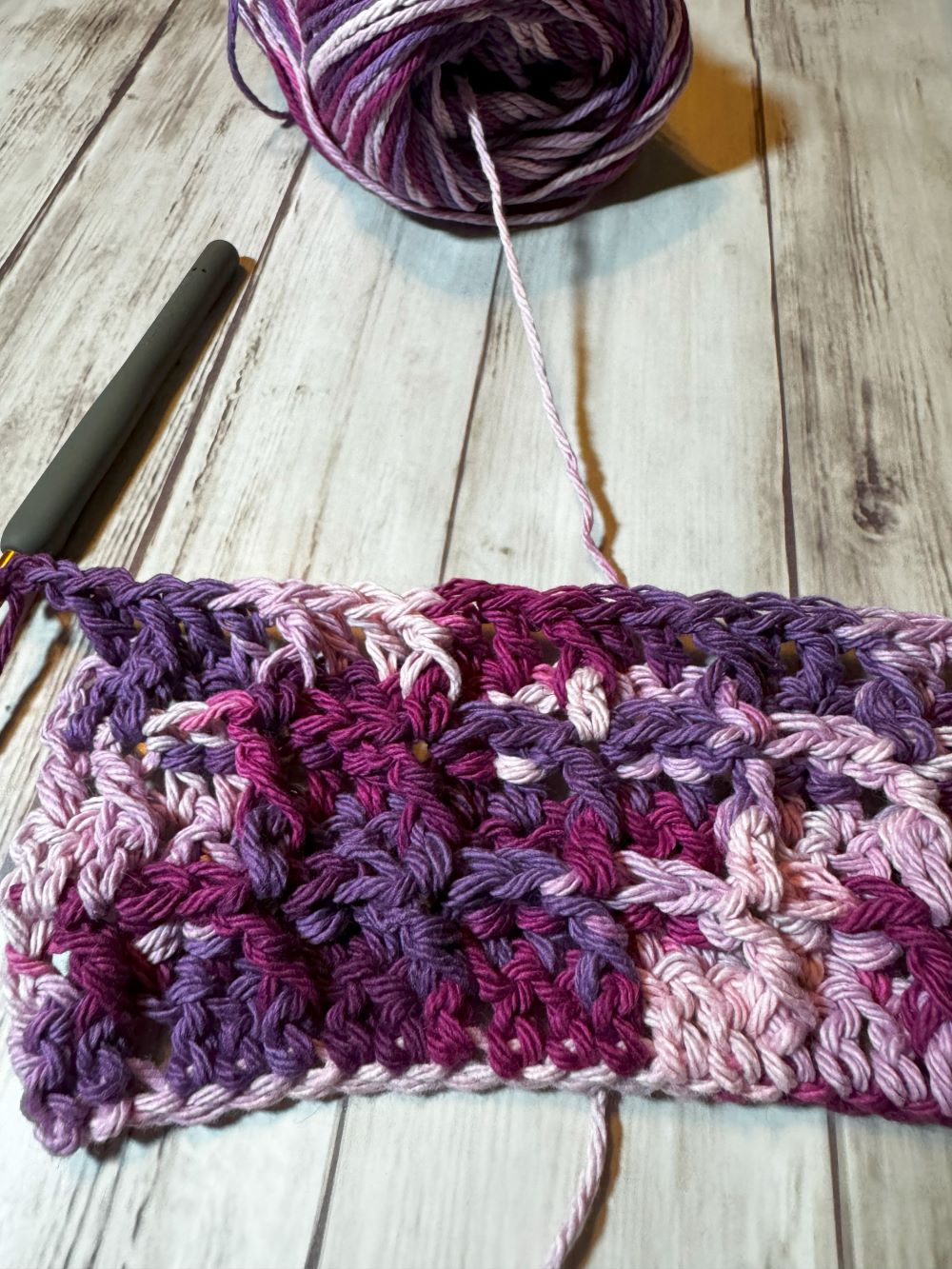 Waffle Stitch Washcloth Crochet Pattern - Our Daily Craft