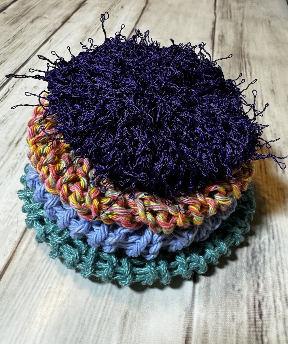 Sentro Knit Scrubby Pattern - Our Daily Craft