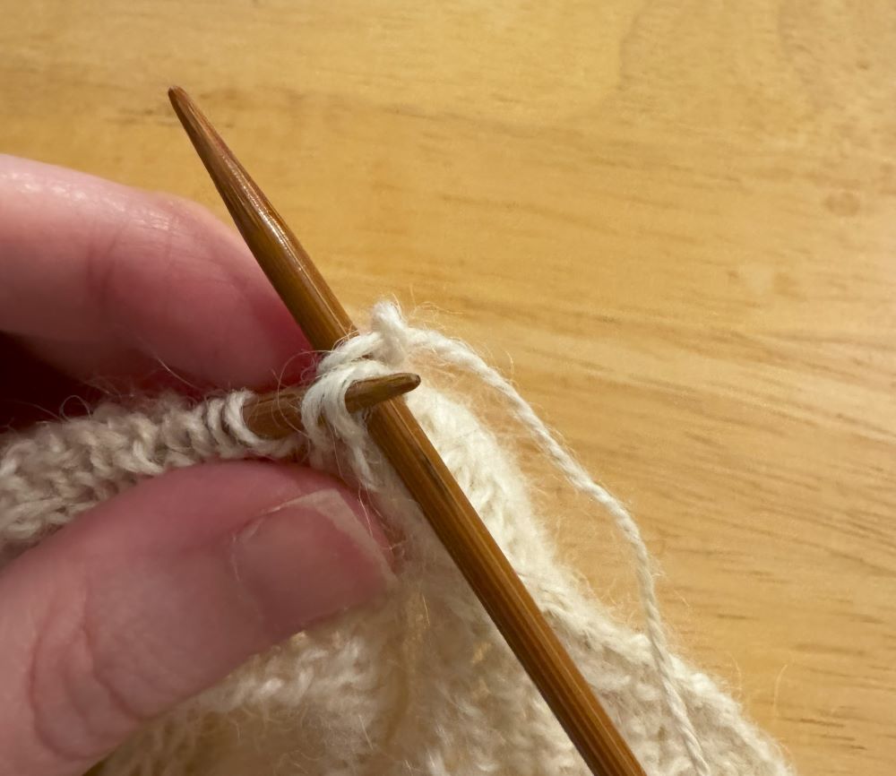 Knit a Folded Hem - Our Daily Craft
