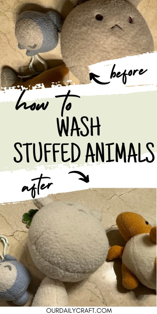 How to Wash Stuffed Animals - Our Daily Craft