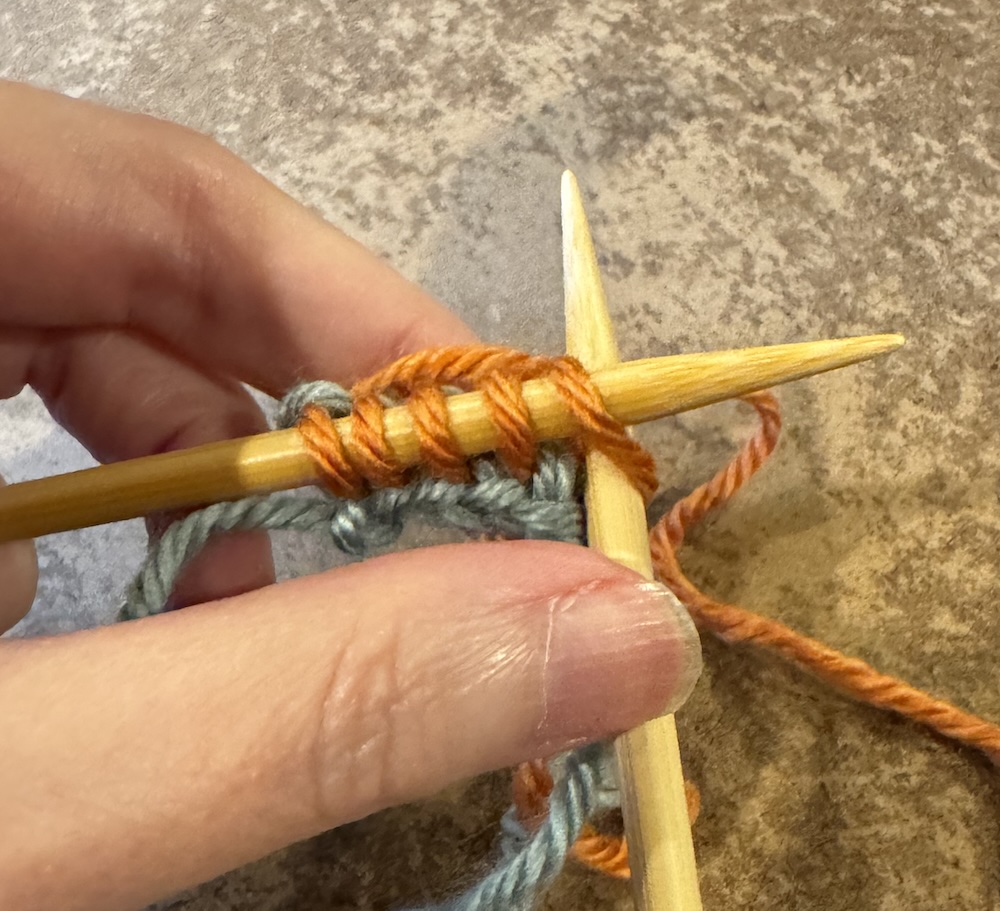 How to Knit Applied I-Cord - Our Daily Craft