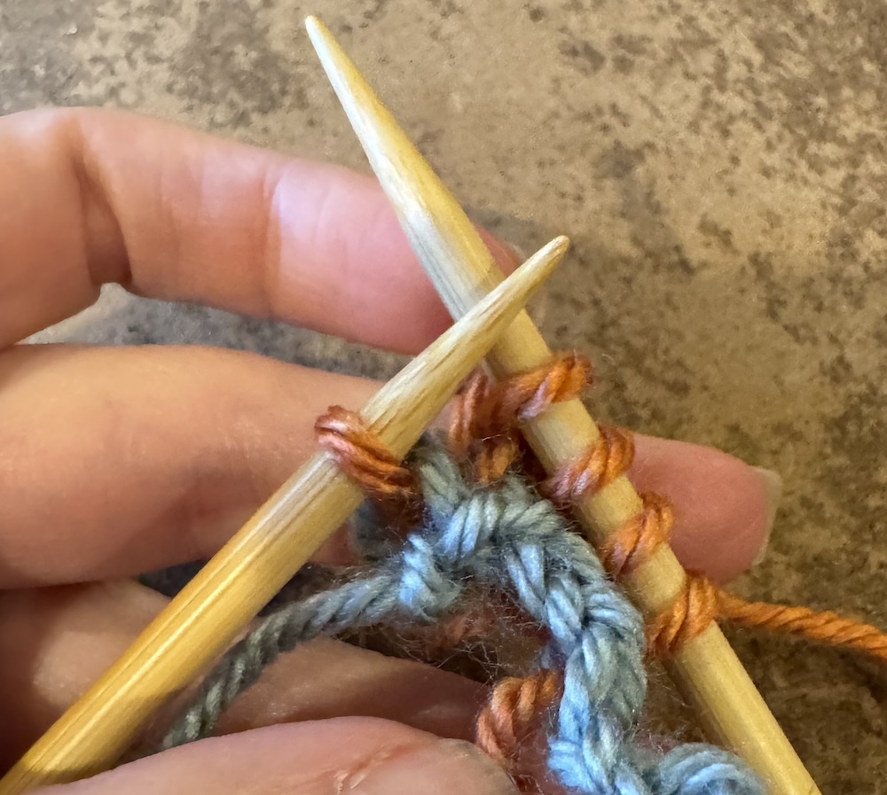 How to Knit Applied I-Cord - Our Daily Craft