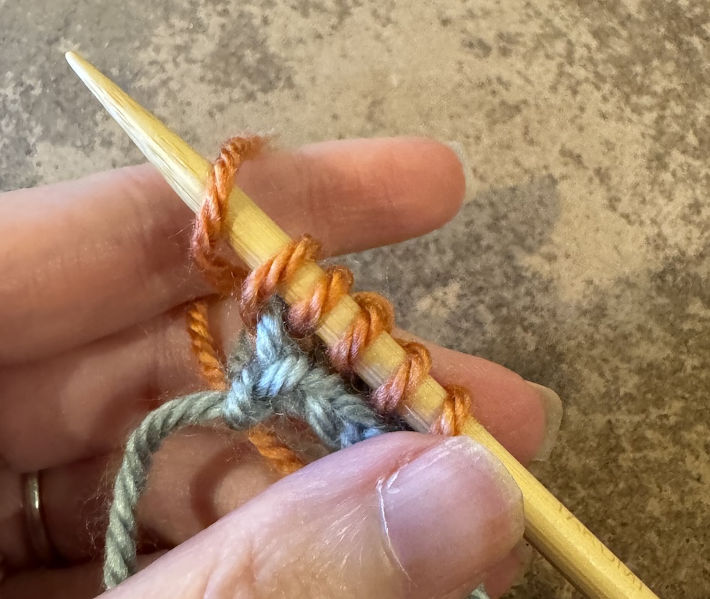 How to Knit Applied I-Cord - Our Daily Craft