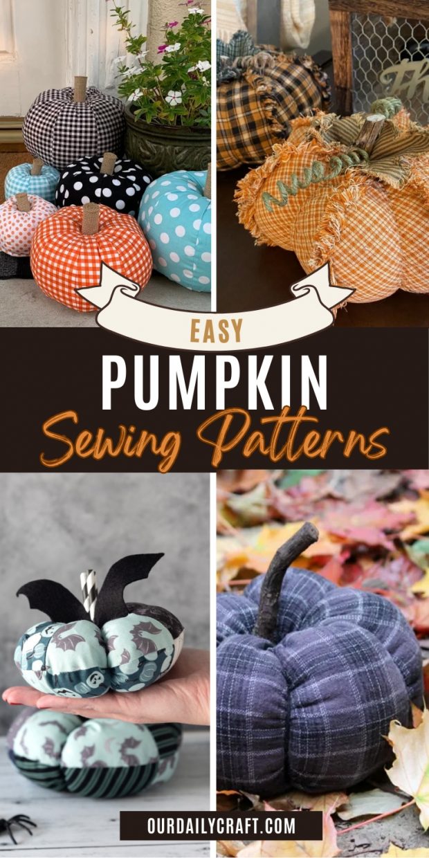 Pumpkin Sewing Patterns - Our Daily Craft
