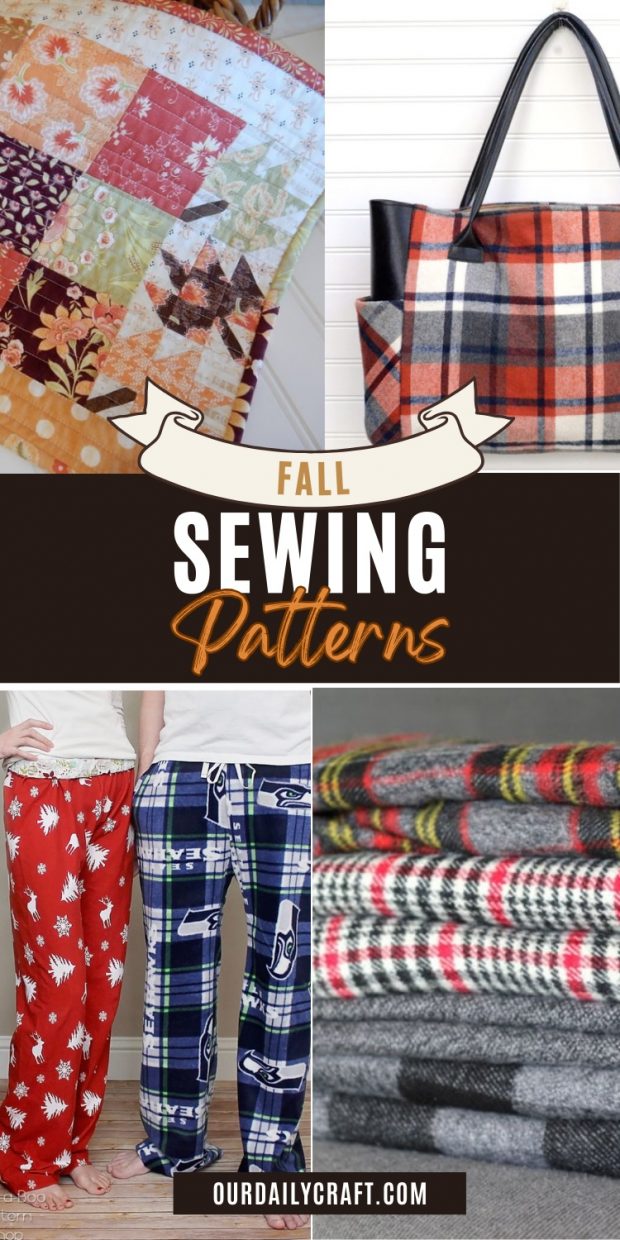Fall Sewing Patterns - Our Daily Craft