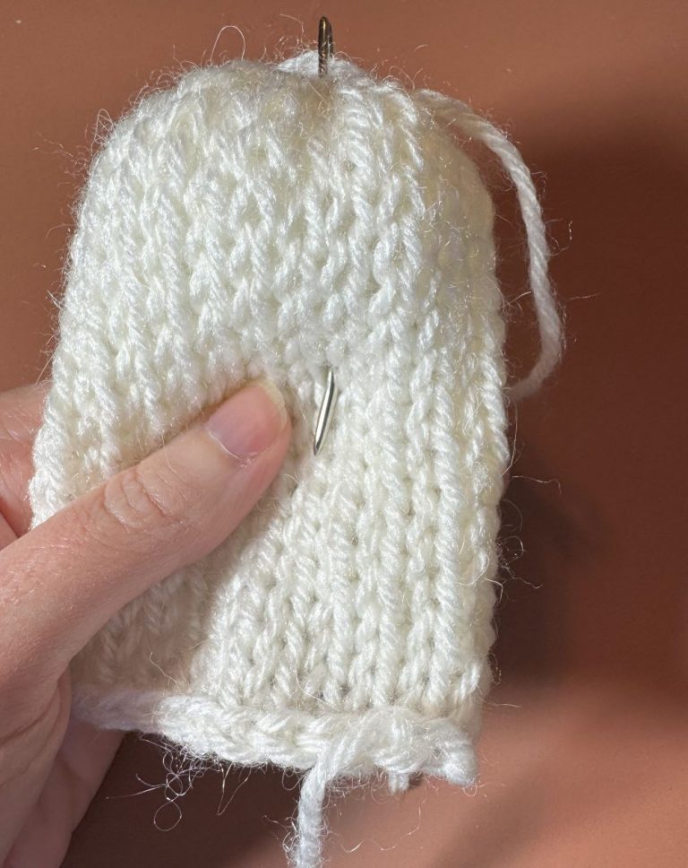 Easy Ghost Knitting Pattern - Our Daily Craft