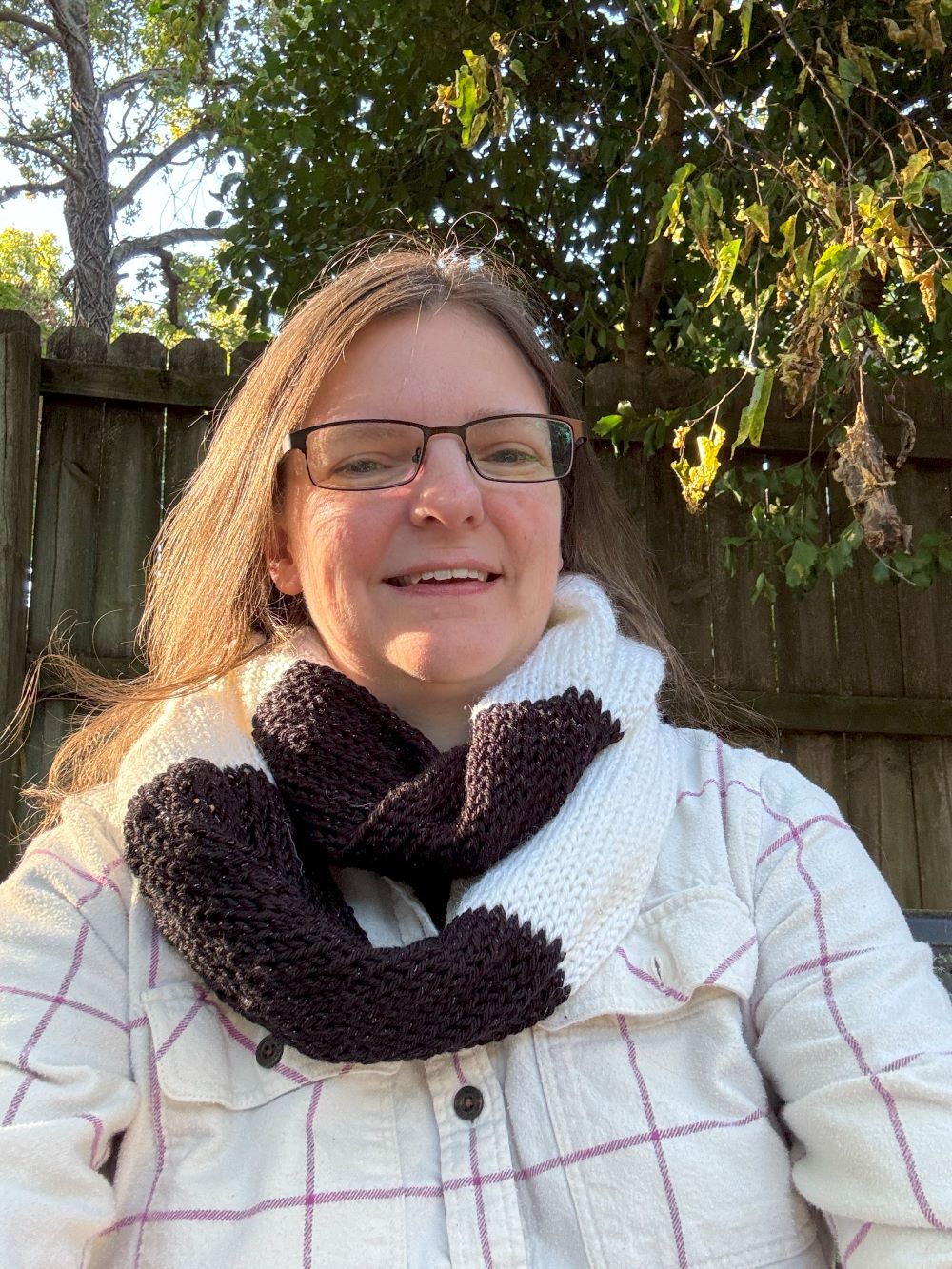 Make a Striped Loop Scarf on a Sentro - Our Daily Craft