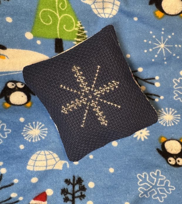 Snowflake Cross Stitch Pattern - Our Daily Craft