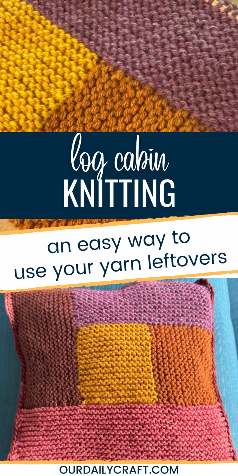 Log Cabin Knitting - Our Daily Craft