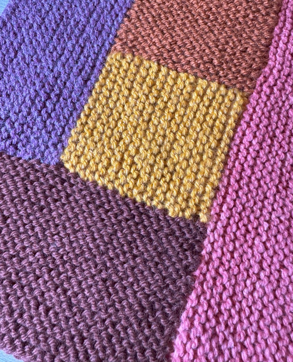 Log Cabin Knitting - Our Daily Craft