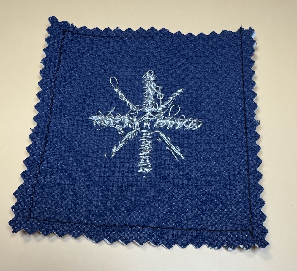 Snowflake Cross Stitch Pattern - Our Daily Craft