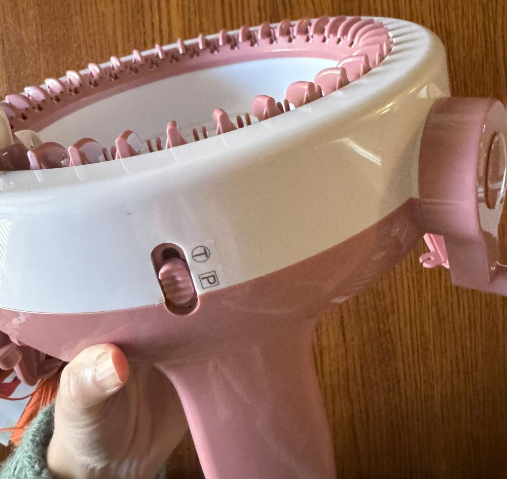 How to Knit a Flat Panel on a Sentro or Addi - Our Daily Craft