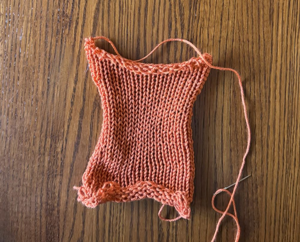 How to Knit a Flat Panel on a Sentro or Addi - Our Daily Craft