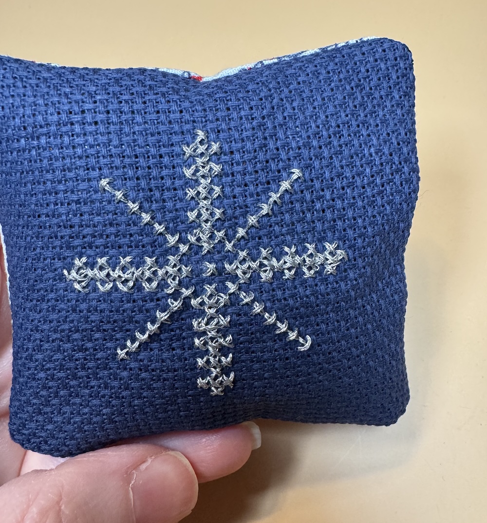 Snowflake Cross Stitch Pattern - Our Daily Craft