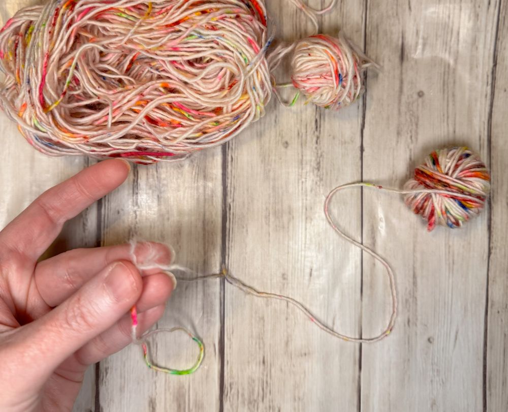 How to Do a Felted Join or Spit Splice - Our Daily Craft