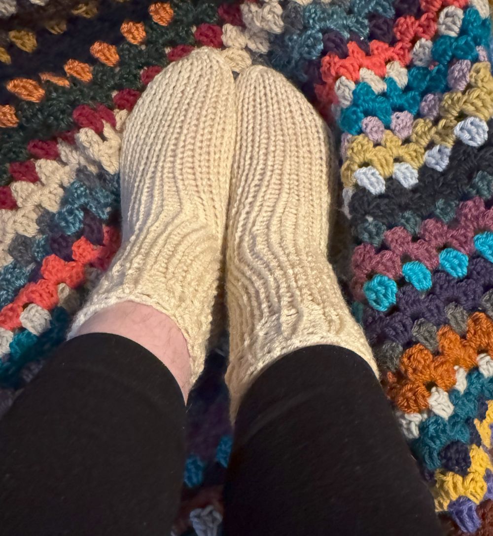 Tips for Circular Knitting Machine Socks - Our Daily Craft