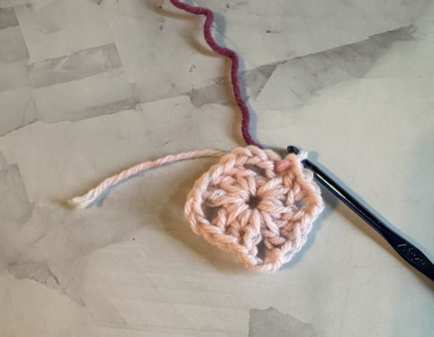 Red Heart Granny Square Yarn Review - Our Daily Craft