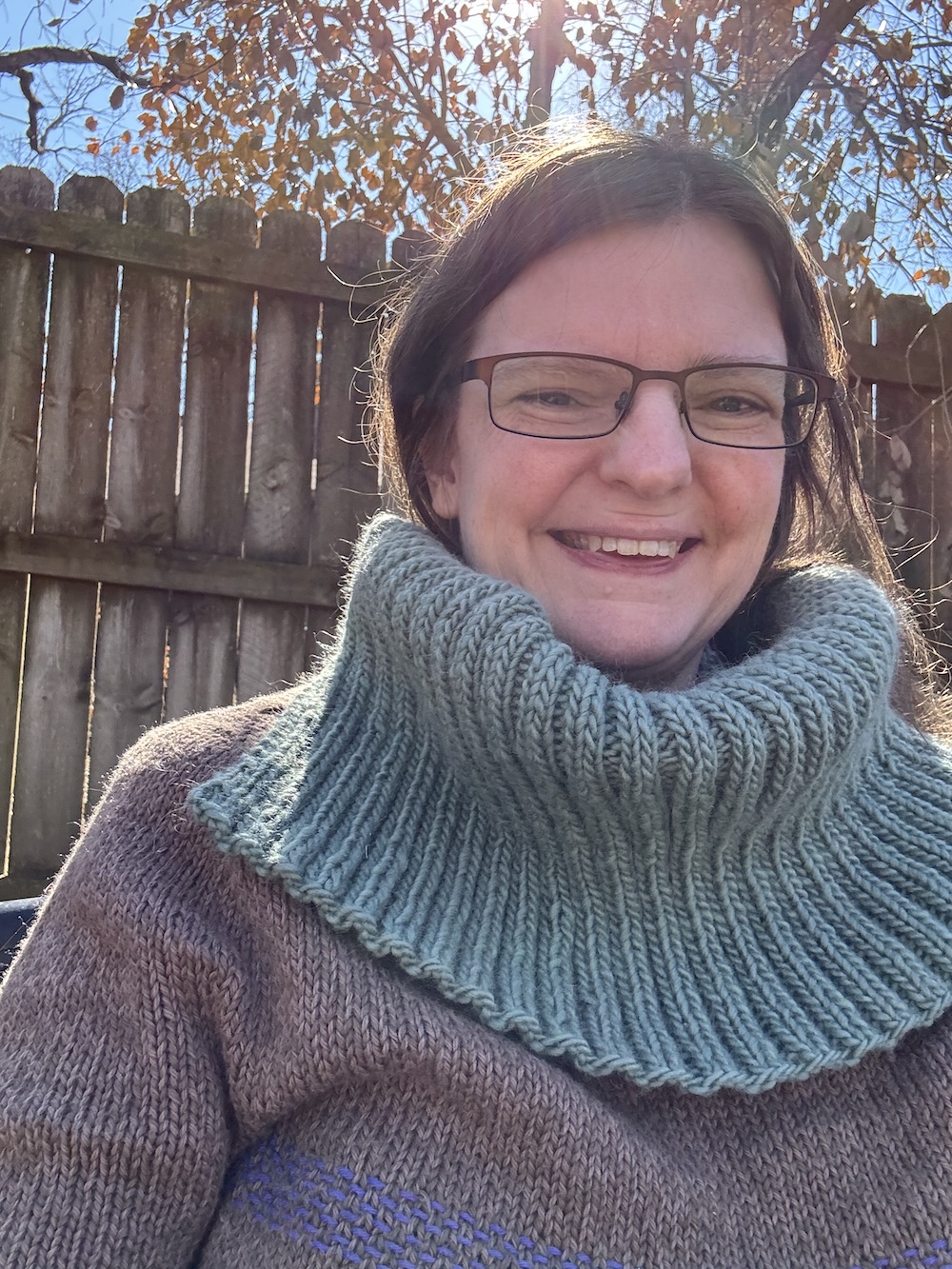 Ribbed Cowl Knitting Pattern - Our Daily Craft