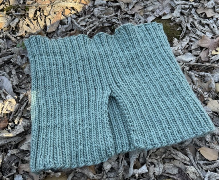 Ribbed Cowl Knitting Pattern - Our Daily Craft