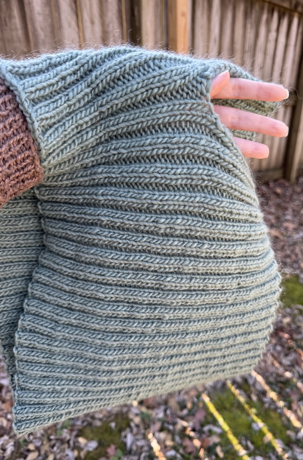 Ribbed Cowl Knitting Pattern - Our Daily Craft