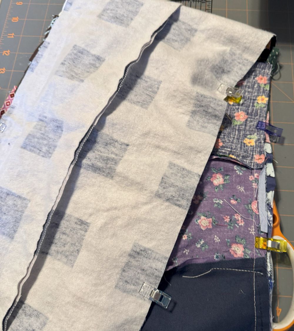 Patchwork Scarf Sewing Pattern - Our Daily Craft