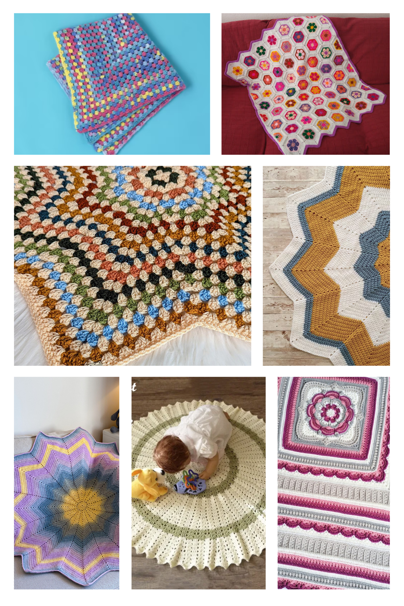 Crochet Baby Blanket Patterns - Our Daily Craft