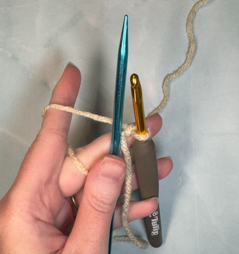 Crochet Cast on for Knitting - Our Daily Craft