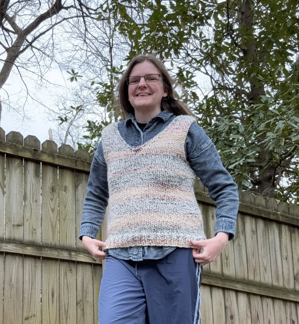 Design Your Own Vest Knitting Pattern - Our Daily Craft