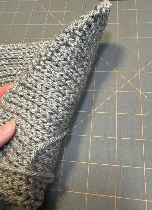 Circular Knitting Machine Scarf Pattern - Our Daily Craft