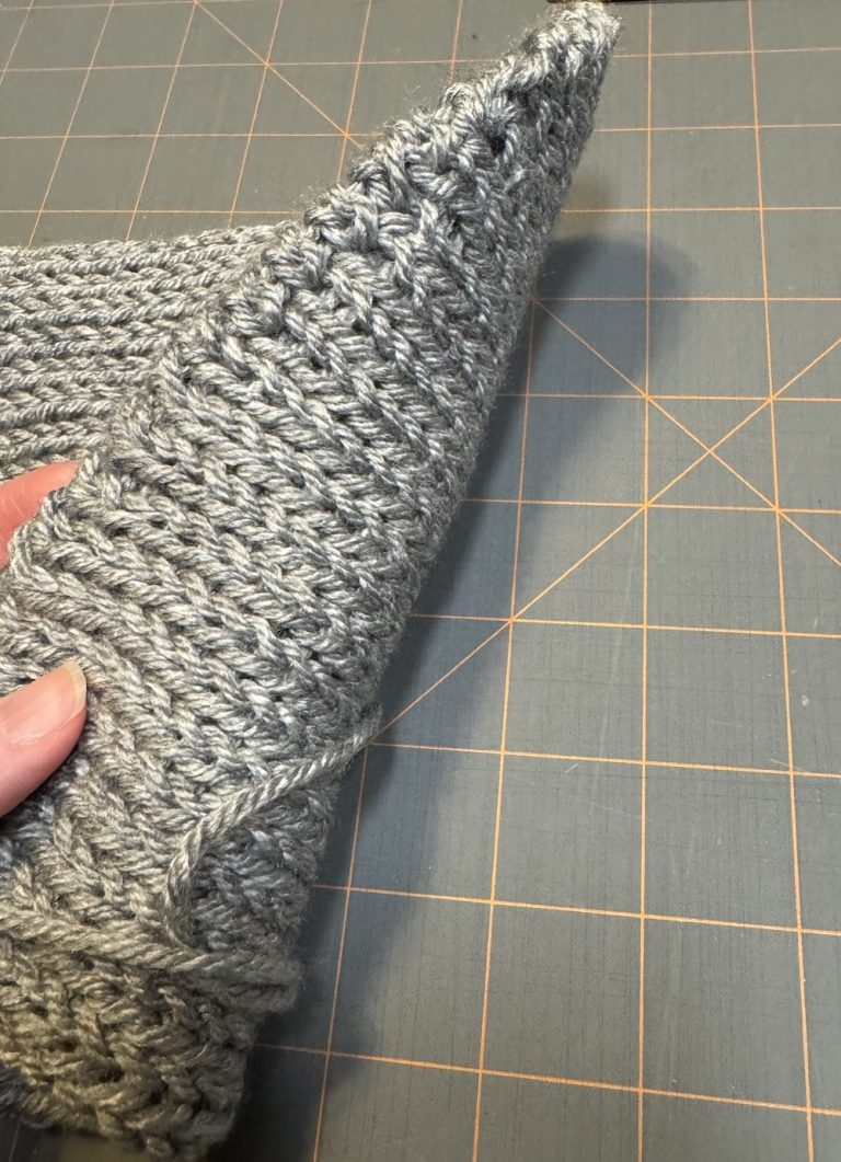 Circular Knitting Machine Scarf Pattern - Our Daily Craft