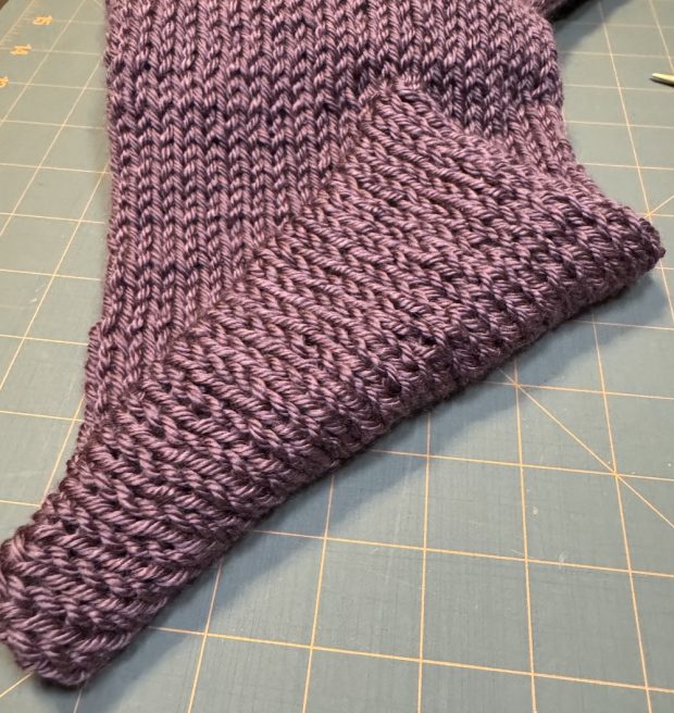 Circular Knitting Machine Scarf Pattern - Our Daily Craft