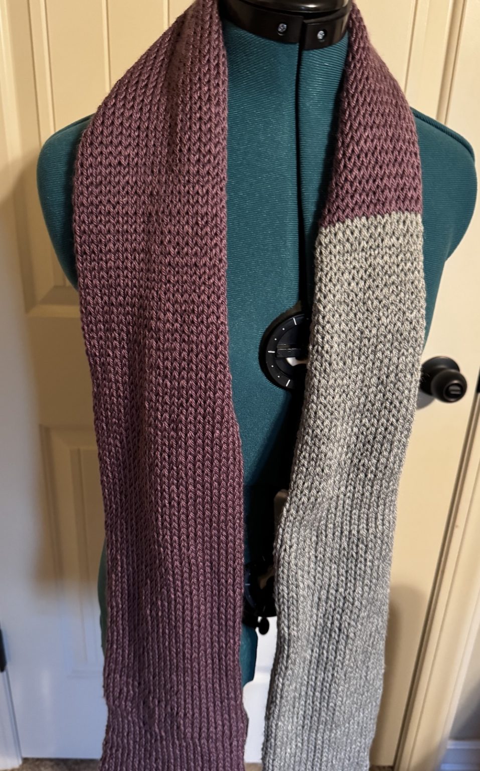 Circular Knitting Machine Scarf Pattern - Our Daily Craft