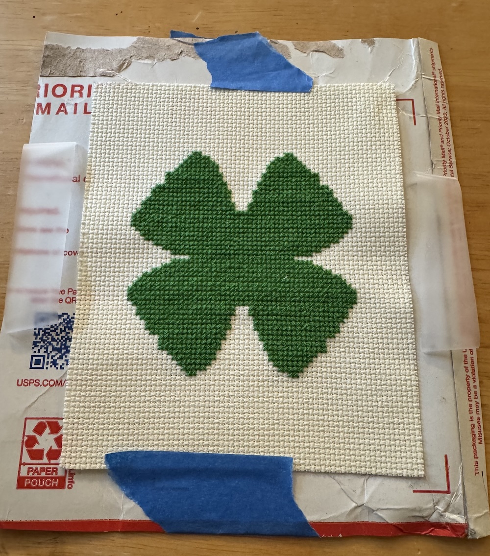 Upcycled Yarn Wrapped Picture Frame - Our Daily Craft