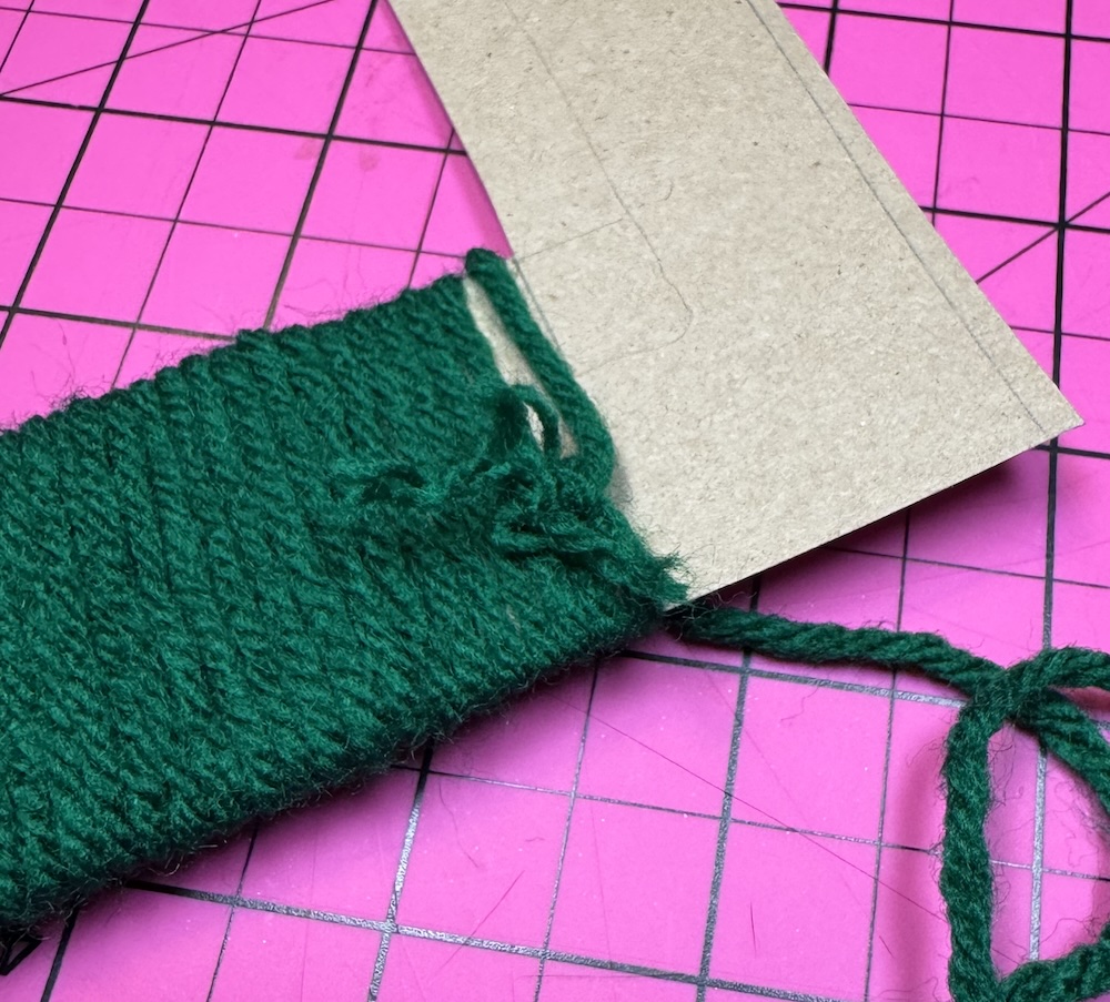 Upcycled Yarn Wrapped Picture Frame - Our Daily Craft
