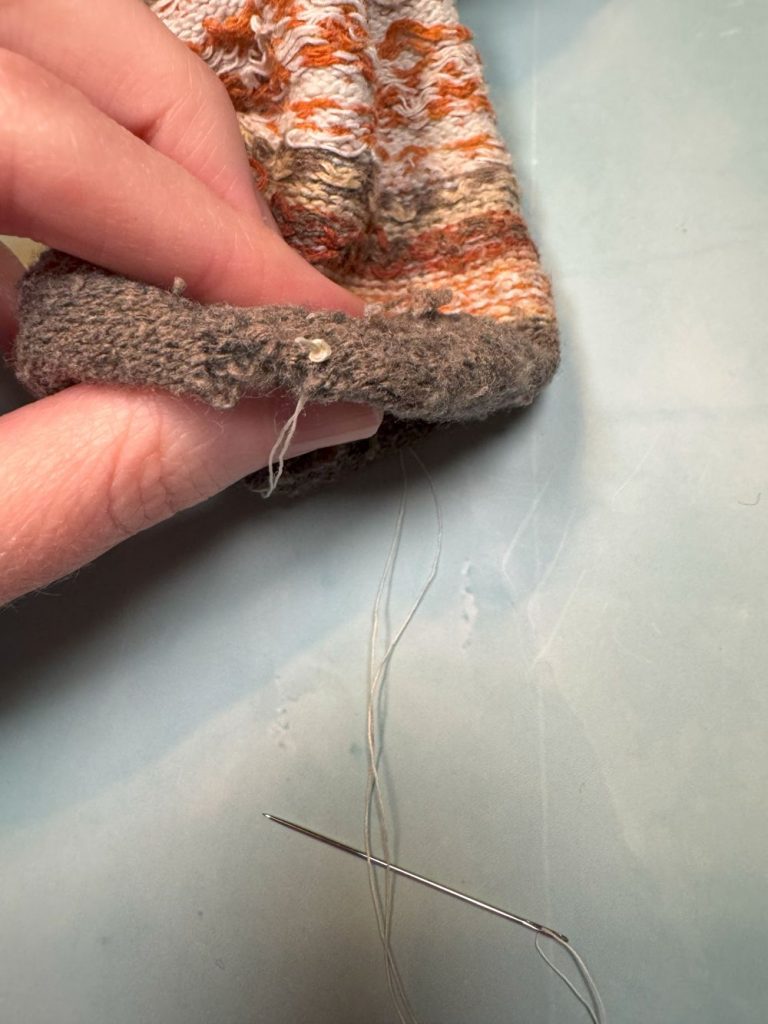 Darn a Sock: How to Mend a Hole in a Sock - Our Daily Craft