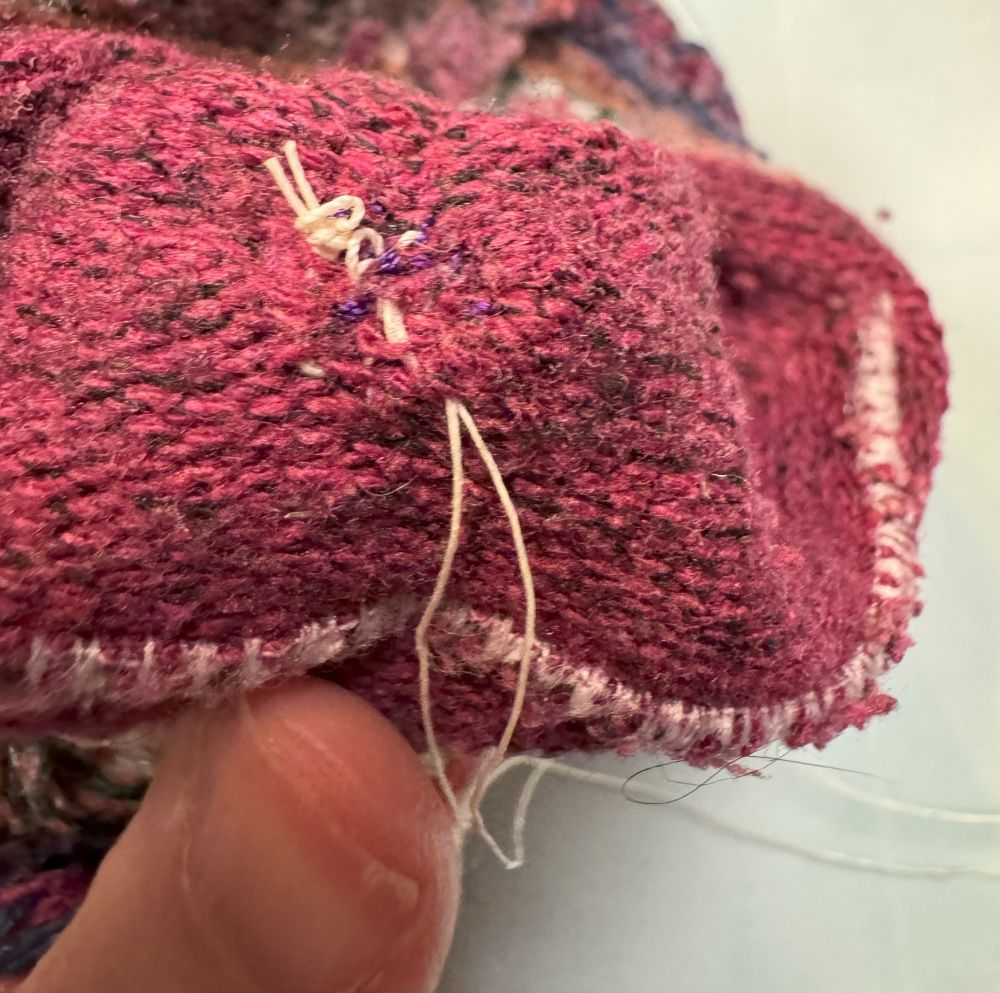 Darn a Sock: How to Mend a Hole in a Sock - Our Daily Craft