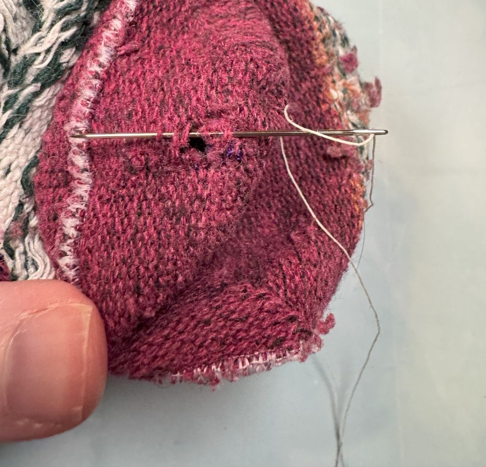 Darn a Sock: How to Mend a Hole in a Sock - Our Daily Craft